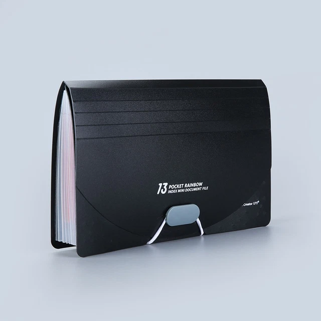 EXPANDING FILE FOLDER Organizer Accordion Binder Document Holder $17.65 ...