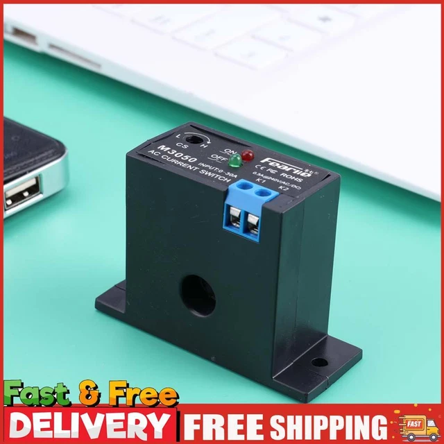 SELF-POWERED AC CURRENT Sensor Switches M3050 Normally Open AC Sensing ...