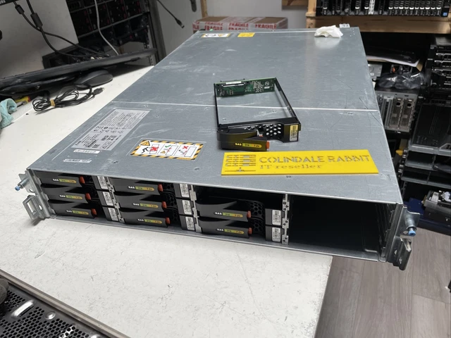 EMC DATA DOMAIN DD2500 with 9 caddy e5-2660 32gb ram £289.99 - PicClick UK