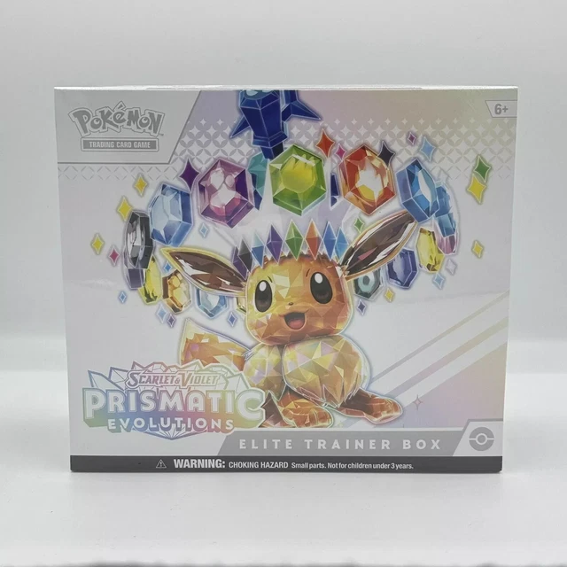 POKEMON TCG: SCARLET & Violet Prismatic Evolutions ETB Elite Trainer Box Sealed $143.00 ...