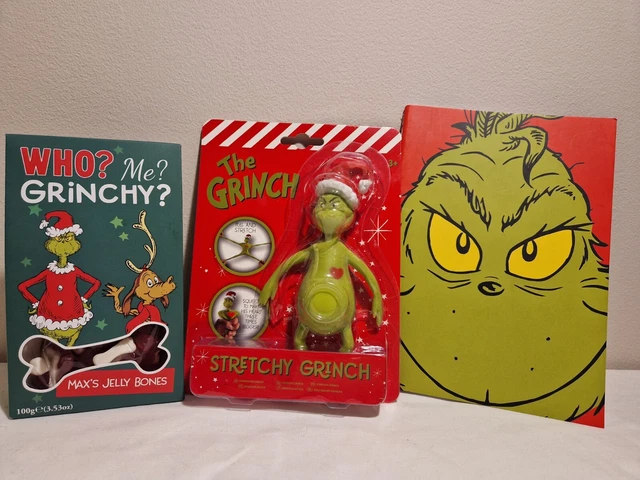 THE GRINCH GIFT Set Stretchy Grinch Toy Grinch Jelly Sweets The Grinch ...