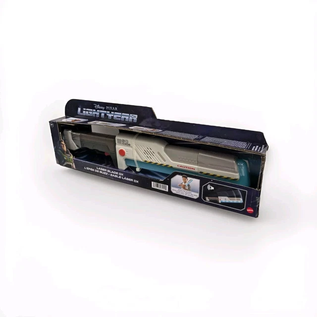 DISNEY PIXAR BUZZ Lightyear Laser Blade DX Roleplay Movie Toy w Lights ...