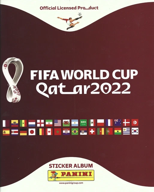 PANINI FOOT FIFA World Cup Qatar 2022 Complet : Album + 670 Stickers A ...