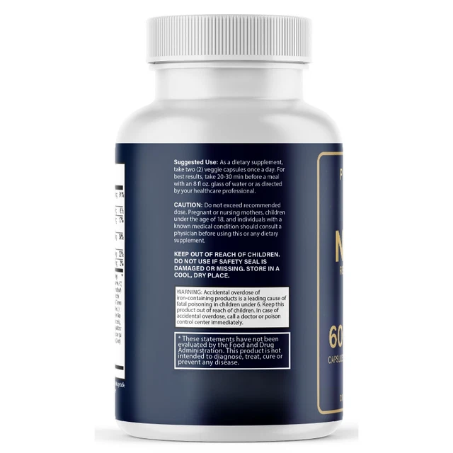 NZT-48 BRAIN BOOSTER Supplement, Advanced Cognitive Support - 60 ...