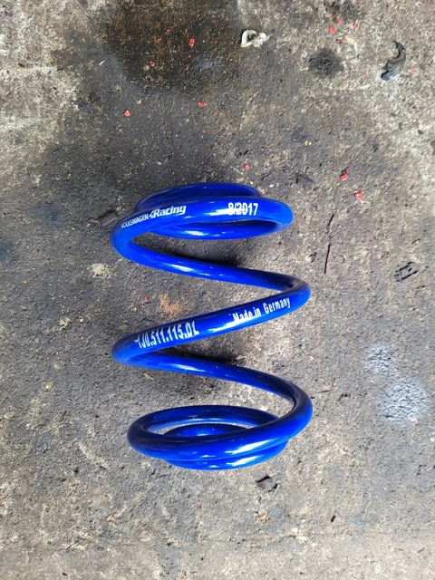 VW GOLF MK4 R32 Rear Coil Spring Genuine Volkswagen Racing 1J0511115DL ...