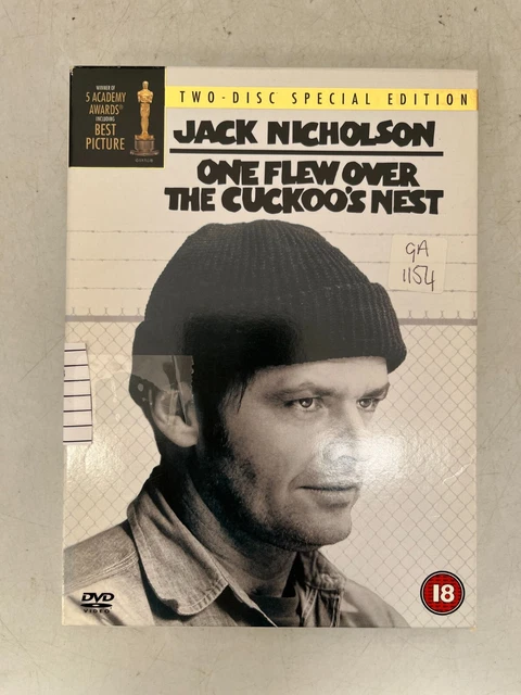JACK NICHOLSON-ONE FLEW Over The Cuckoo's Nest, 1975, Pegi 18 Film # ...
