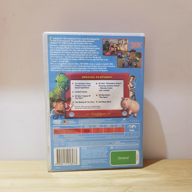 DISNEY: PIXAR TOY Story 2 Disc Set DVD PAL Region 4 : 10th Anniversary ...