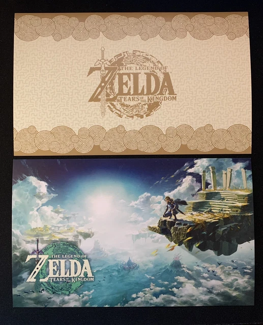 THE LEGEND OF Zelda: Tears of the Kingdom - Lot of 2 Postcards ...