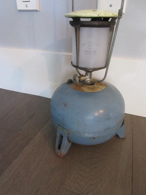 RARE VINTAGE PRIMUS SIEVERT refillable PROPANE TANK LANTERN $110.00 ...