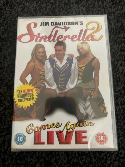 JIM DAVIDSON'S SINDERELLA 2: Comes Again Live Dvd New Factory Sealed Uk ...
