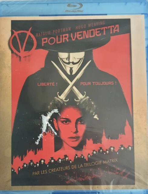 BLU RAY DU film V POUR VENDETTA avec Natalie Portman - Neuf sous ...