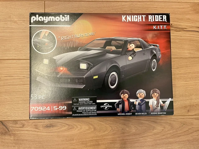 PLAYMOBIL KNIGHT RIDER - K.I.T.T. Baukasten-Set - 53 Teile (70924) EUR ...