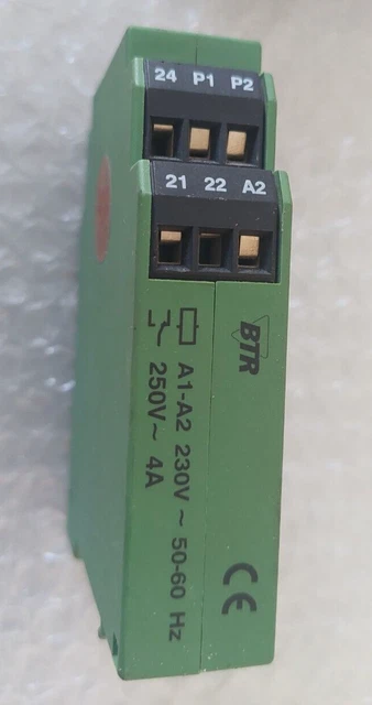 TMR - BTR - Motor Overload Relay E12 230V AC - Used £25.57 - PicClick UK