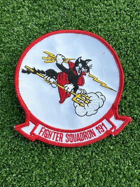 US NAVY - Grumman F-14D Tomcat Patch. VF191 Fighter Squadron (Satans ...