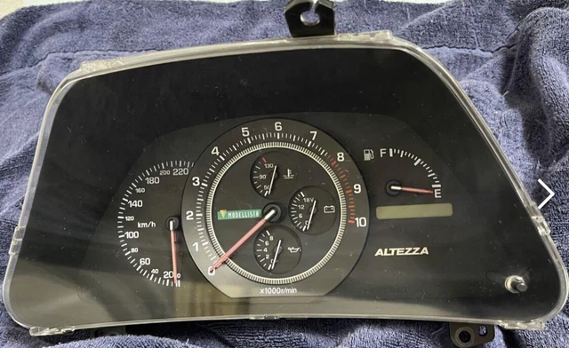 MODELLISTA TOYOTA ALTEZZA SXE10 Meter Gauge Cluster Speedometer Lexus ...