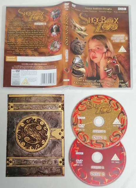 DVD BOX SET - Shoebox Zoo Complete Series 2 DVD BBC 2 Discs PAL R2 UK £ ...