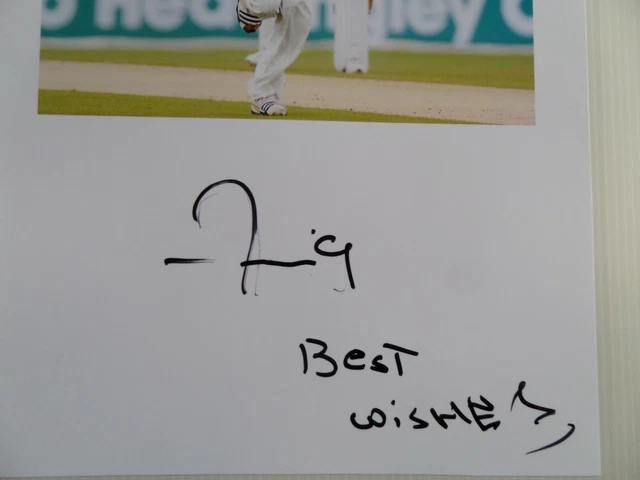 MOHAMMAD AMIR PAKISTAN Cricket, Autograph To A4 Size Photograph. £14.99 ...