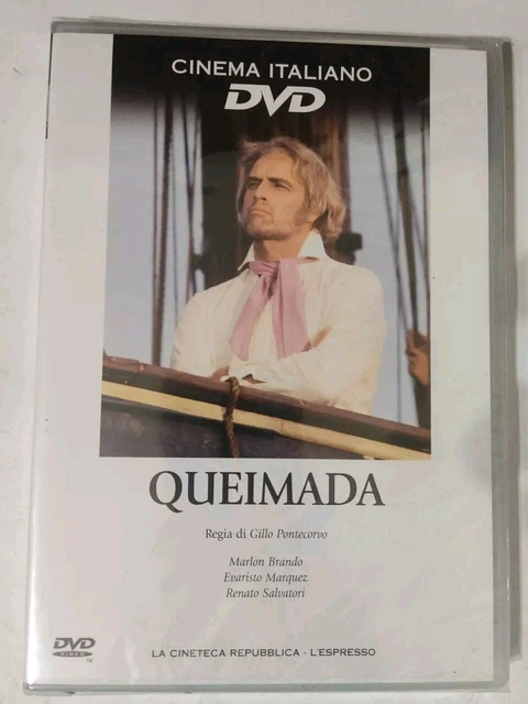 DVD QUEIMADA DI GILLO PONTECORVO CON MARLON BRANDO 1969 NUOVO SIGILLATO ...
