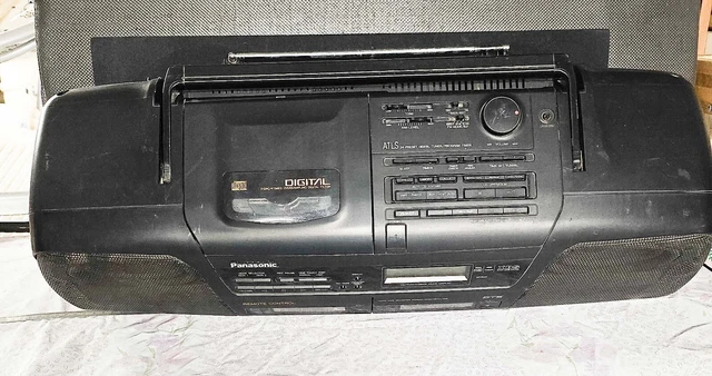 PORTABLE STEREO CD System Model Rx-Dt5 Panasonic, Gebruiksaanwijzing ...