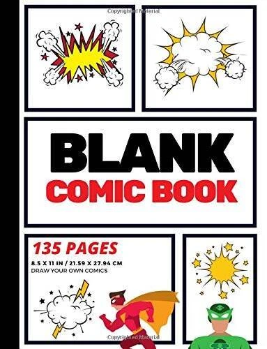 create-your-own-comic-book-blank-comic-panels-over-120-pages-of-blank-comic-4-09-picclick