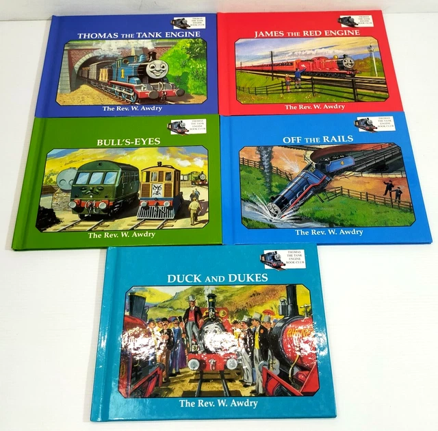 THOMAS THE TANK Engine Book Club Bundle Lot x 5 Story Books Hardcover ...