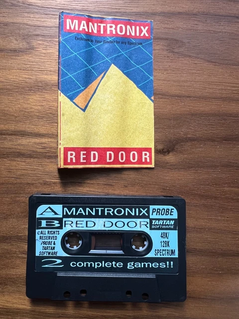 YOUR SINCLAIR ZX Spectrum Cover Tape May 1989 Mantronix Red Door £3.99 ...