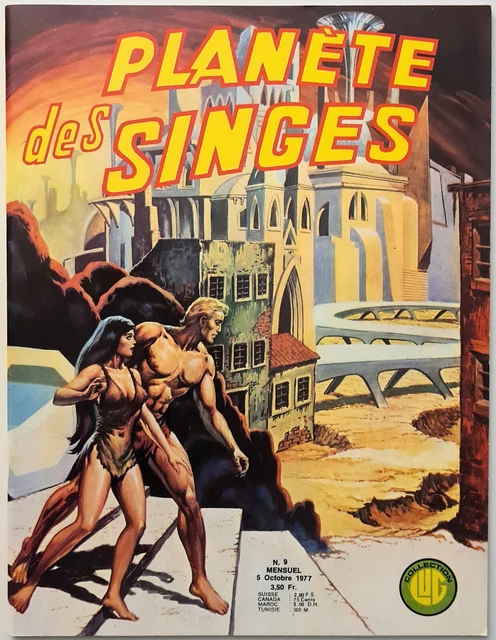 LA PLANÈTE DES Singes n.9 BD comics LUG 1977 vintage TTBE NEUF superbe EUR 19,00 - PicClick FR