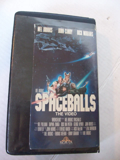 SPACEBALLS THE VIDEO John Candy, Bill Pullman Vhs 1987/1988 Hard Case £ ...