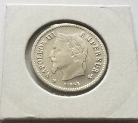 20 CENTIMES NAPOLÉON III, tête laurée, grand module 1867 bb Strasbourg SPL EUR 38,49 - PicClick FR