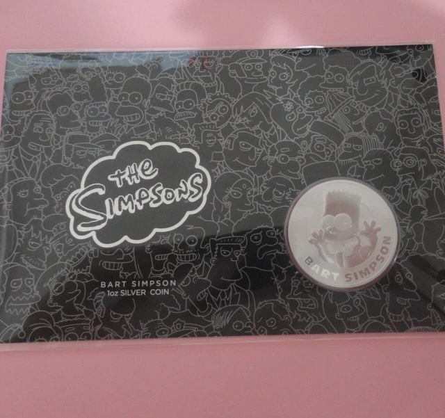 2022 BART SIMPSON - 1oz 9999 Silver Coin In Card, Perth Mint Issue $79. ...