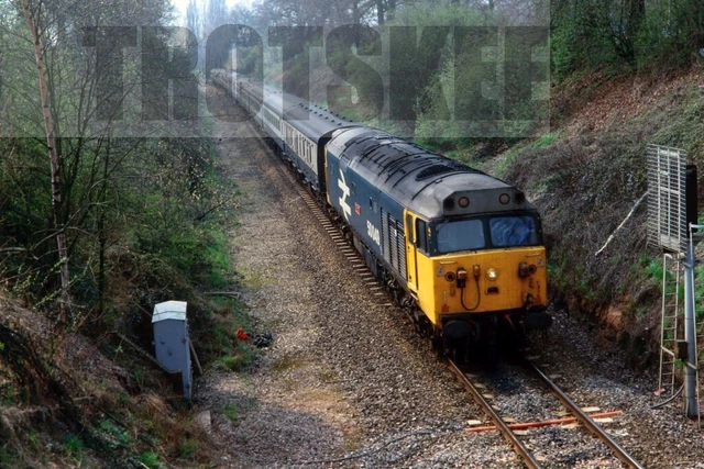35MM SLIDE BR British Railways Diesel Loco Class 50 50049 Coventry 1985 ...