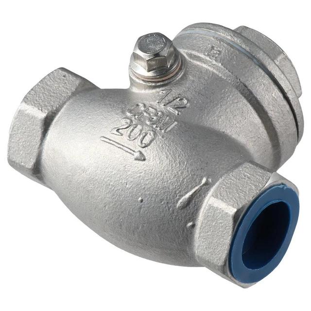 304 STAINLESS STEEL One-way Valve Backflow Valve Fuel, Oil, Water, Air ...