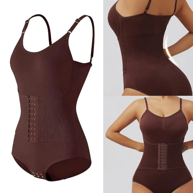 WOMEN WAIST TRAINER Abdominal Control Shapewear Invisible Compressed ...