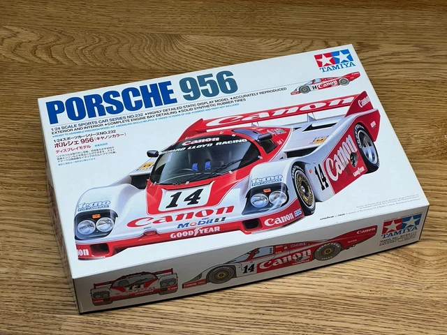 TAMIYA PORSCHE 956 Bausatz mit zusätzlichen Rothmans Decals - Neu!! EUR ...