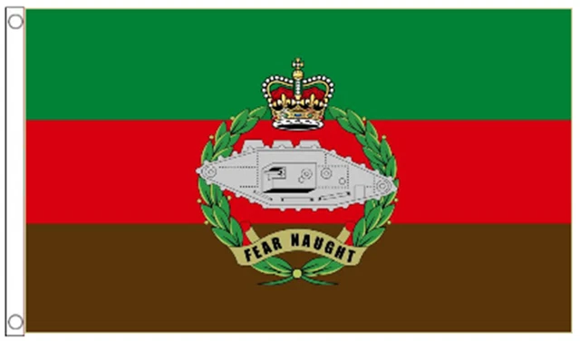 BRITISH ARMY ROYAL Tank Regiment (RTR) 5'x3' Flag £4.95 - PicClick UK