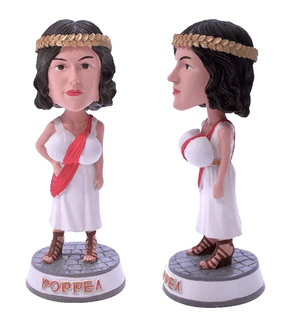 POPPEA FIGURE STATUINA Imperatrice Poppea Bobble Head - Cm. 17 EUR 12 ...
