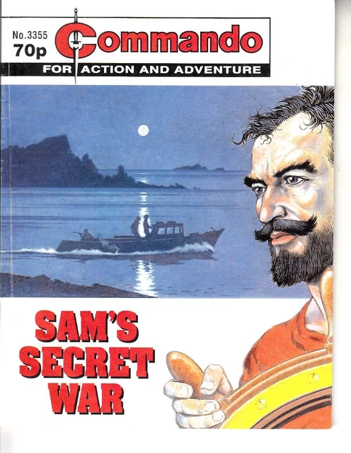 COMMANDO COMIC SAM'S SECRET WAR Issue No 3355 EUR 6,94 - PicClick IT