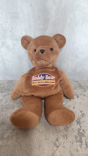 INTELEX BEDDY BEAR Microwavable Brown Teddy Bear Bean Filled Soft Plush ...