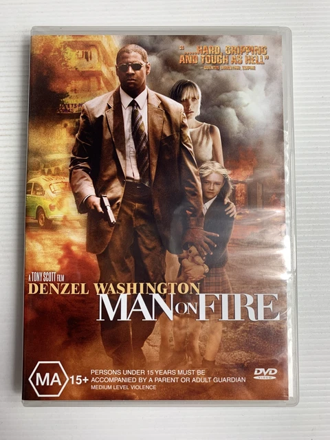 MAN ON FIRE Denzel Washington Christopher Walken DVD R4 Cult EUR 6,61 ...