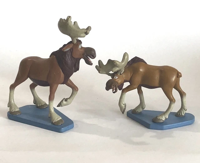 DISNEY BROTHER BEAR PVC Figures Toppers Moose Toy Vintage HTF Rare! 4 ...