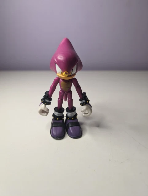 SONIC THE HEDGEHOG 4" ESPIO THE CHAMELEON Action Figure Toy (SEGA ...