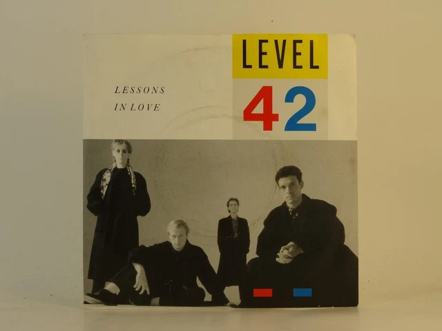 LEVEL 42 LESSONS IN LOVE (57) 2 pistes 7" manche photo unique POLYDOR ...