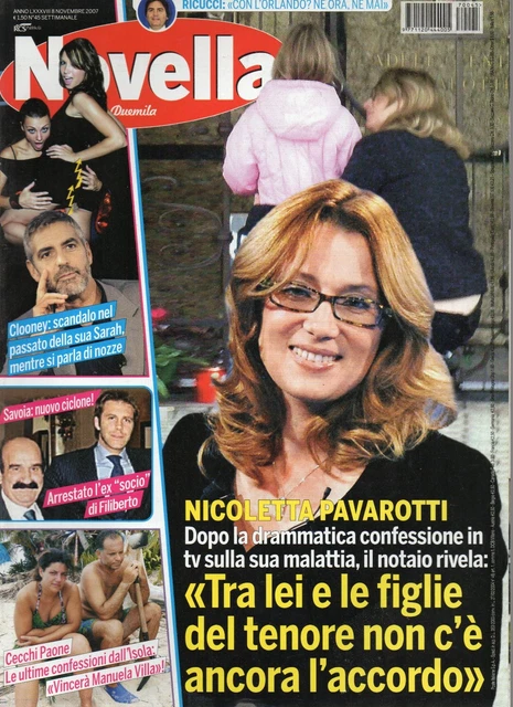 NOVELLA 2007 45.NICOLETTA MANTOVANI PAVAROTTI,MENA SUVARI,KATE ...