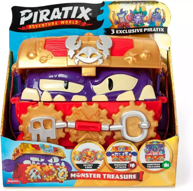 PIRATIX MONSTER TREASURE Zestaw, figurka Magic Box £20.56 - PicClick UK