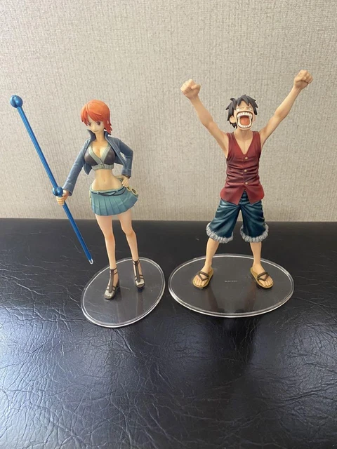ONE PIECE FIGURE Nami Luffy DRAMATIC SHOWCASE 2nd season Banpresto Lot ...
