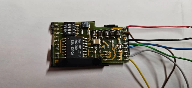 MÄRKLIN 66031 DELTA decoder digitale, telex/fumo, testato EUR 29,99 ...