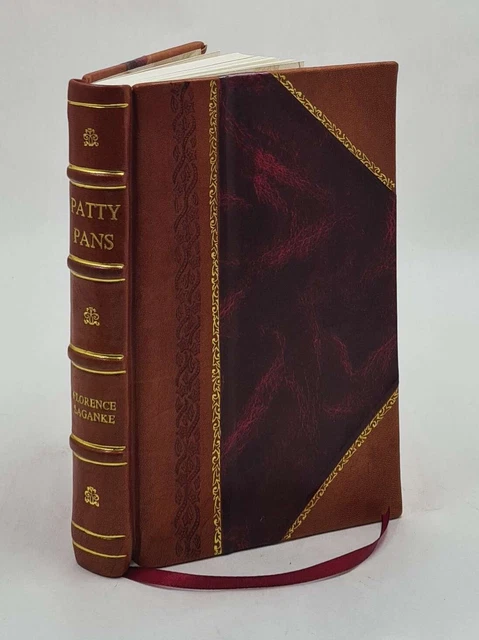 PATTY PANS, A cook book for beginners, 1929 by Harris, Florence ...