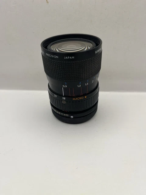 KIRON (KINO PRECISION) 28-70mm f3.5-4.5 Macro Canon FD Japan 57859687 £ ...