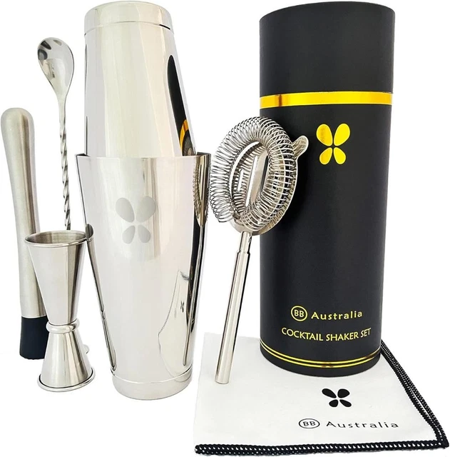 BOSTON COCKTAIL SHAKER Set Bartender Kit for Your Home Bar. Mix $81.98 ...