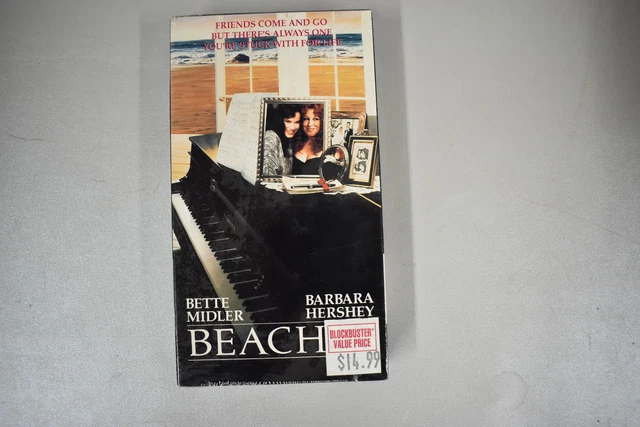 BEACHES (VHS, 1996) Bett Midler Barbara Hershey NEW SEALED £4.55 ...